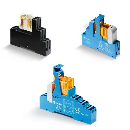 48 Series Finder relays - Relay Interface Modules 8 - 10 - 16 A - Mô ...